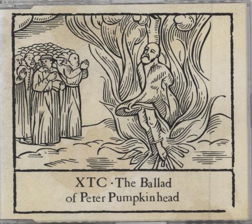 XTC The Ballad Of Peter Pumpkinhead UK CD single (CD5 / 5") (19175)