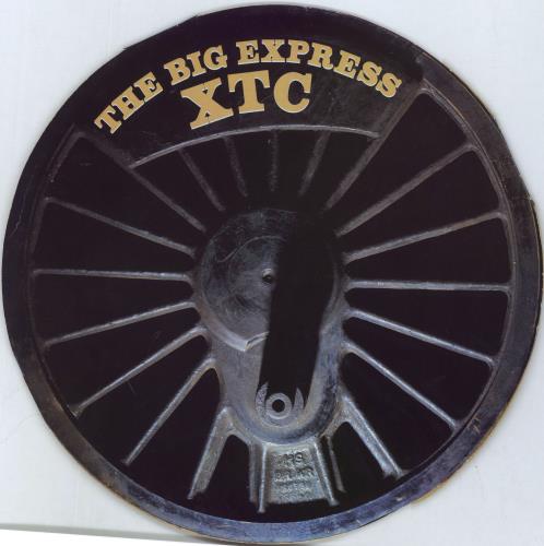 XTC The Big Express - Circular Sleeve UK vinyl LP album (LP record) (79423)