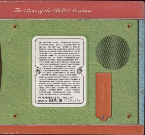 XTC Transistor Blast: The Best Of The BBC Sessions UK 4-CD album set ...