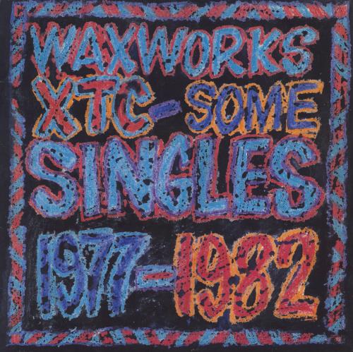XTC Waxworks: Some Singles 1977-1982 UK vinyl LP album (LP record) (454986)