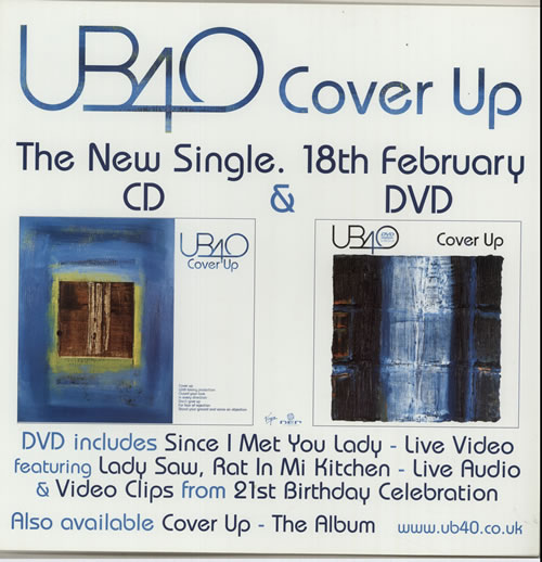 Ub40 Cover Up Records, LPs, Vinyl and CDs - MusicStack