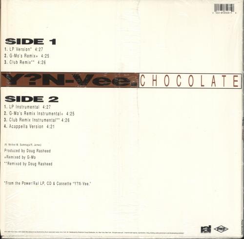 Y?N-Vee Chocolate US 12" vinyl single (12 inch record / Maxi-single) (712153)