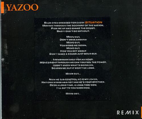 Yazoo Situation UK CD single (CD5 / 5") (47915)