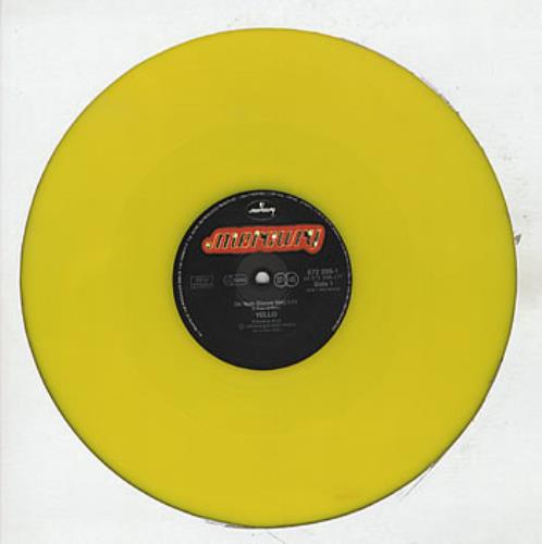 Yello Oh Yeah - Yellow Vinyl German 12" vinyl single (12 inch record ...