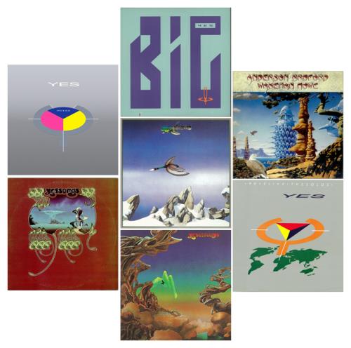 Yes 1969-1989 Albums UK vinyl LP album (LP record) (593720)