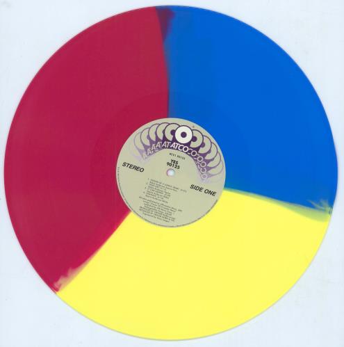 Yes 90125 - Tri-Color Vinyl UK vinyl LP album (LP record) (788415)