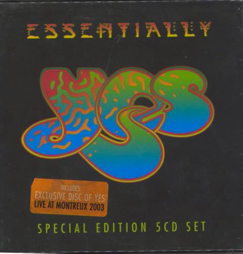 Yes Essentially Yes UK 5-CD album set (802240)