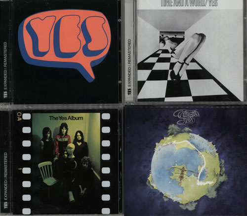 Yes Expanded & Remastered German 5-CD album set (624894)