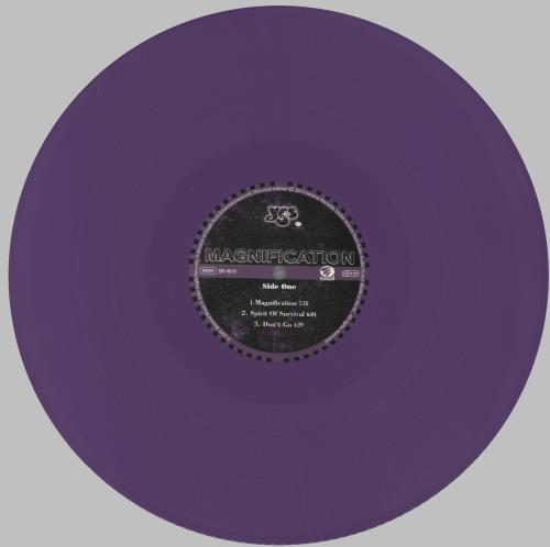 Yes Magnification - Violet Vinyl - Autographed UK 2-LP vinyl record set ...
