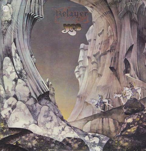 Yes Relayer Venezuelan vinyl LP album (LP record) (237852)