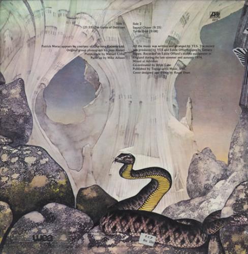 Yes Relayer Venezuelan vinyl LP album (LP record) (237852)