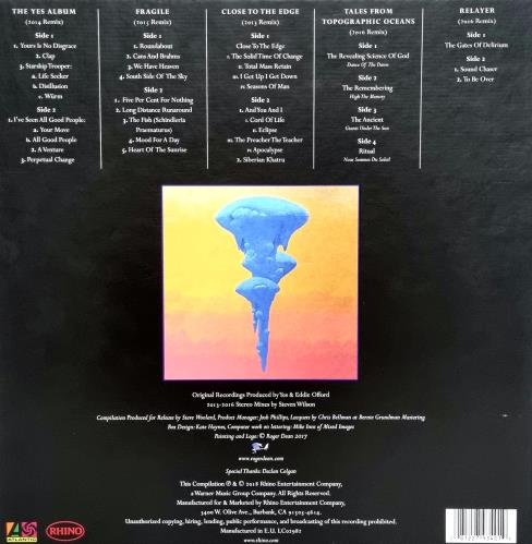 Yes The Steven Wilson Remixes - Open Shrink UK Vinyl Box Set (767024)