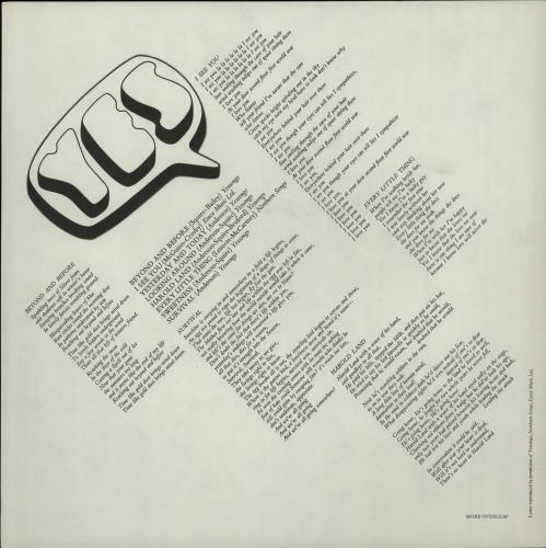 Yes Yes - 1st - Complete UK vinyl LP album (LP record) (117810)