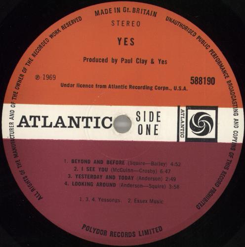 Yes Yes - 1st UK vinyl LP album (LP record) (700906)