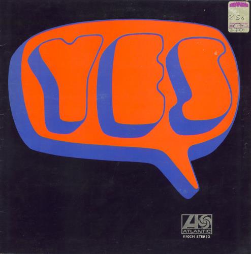 Yes Yes UK vinyl LP album (LP record) (754717)