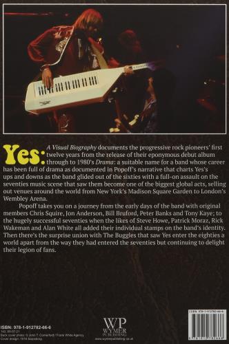 Yes Yes: A Visual Biography UK book (789800) ISBN: 978-1912782666