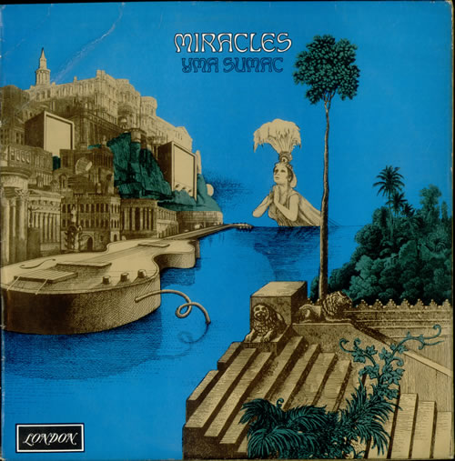 Yma Sumac Miracles UK vinyl LP album (LP record) (536123)