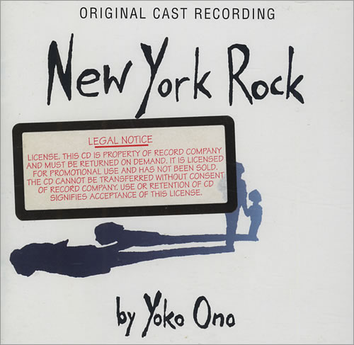 Yoko Ono New York Rock US Promo CD album (CDLP) (125718)