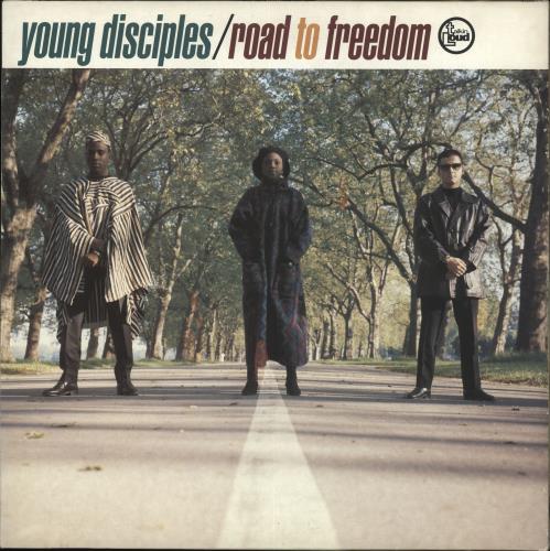 Young Disciples Road To Freedom UK vinyl LP album (LP record) (710705)