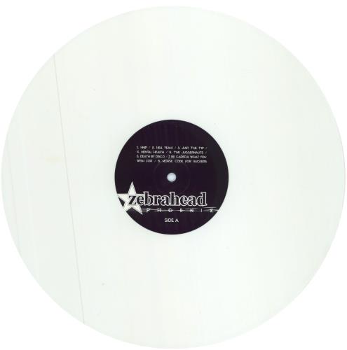Zebrahead Phoenix - White Vinyl - Autographed US vinyl LP album (LP ...