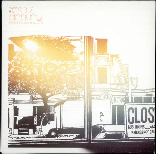 Zero 7 Destiny UK CD single (CD5 / 5") (513640)