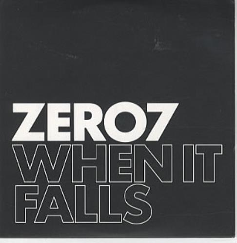 Zero 7 When It Falls UK Promo CD album (CDLP) (271056)