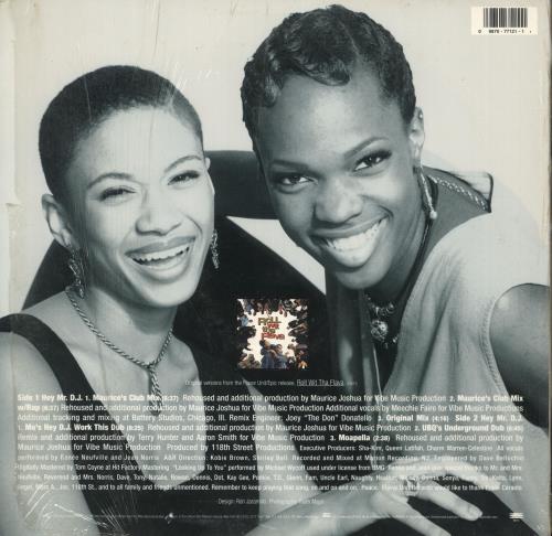 Zhané Hey Mr. D.J. US 12" vinyl single (12 inch record / Maxi-single ...