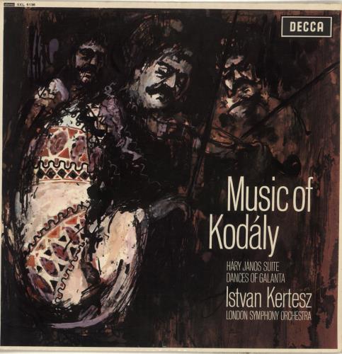 Zoltán Kodály Music Of Kodály UK vinyl LP album (LP record) (714476)