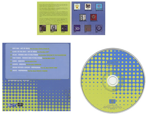 ZTT label Baktrax US Promo CD album (CDLP) (145785)