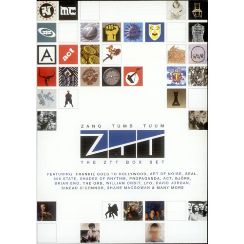 ZTT label Zang Tumb Tuum - Set Of Four Postcards UK Promo handbill (528899)