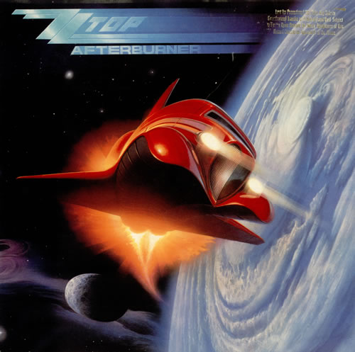 ZZ Top Afterburner US vinyl LP album (LP record) (486237)