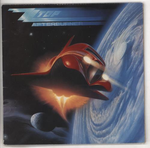ZZ Top Afterburner Australian vinyl LP album (LP record) (737621)
