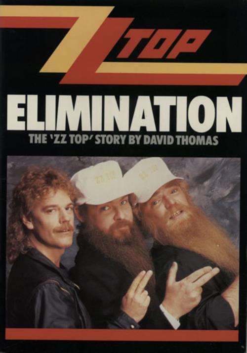ZZ Top Elimination: The 'ZZ Top' Story - Softback UK book (577166) 0 ...