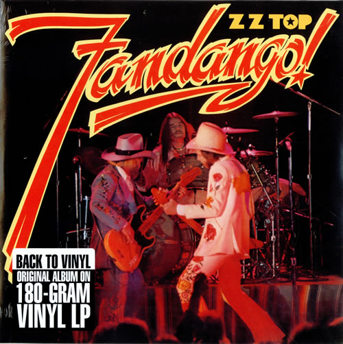 ZZ Top Fandango UK vinyl LP album (LP record) (467701)