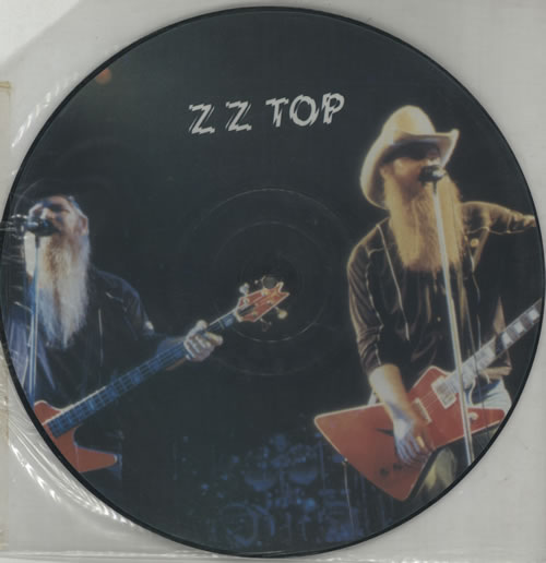 ZZ Top Interview UK picture disc LP (vinyl picture disc album) (574902)